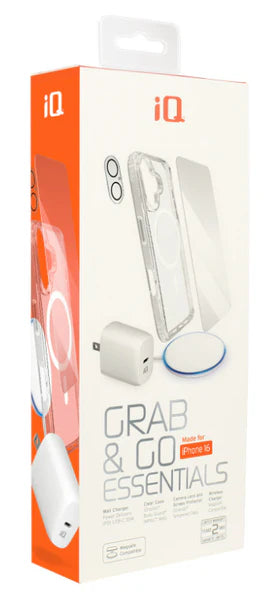 🌟 IQ Grab & Go Essentials Kit for iPhone 16 – Brand New in Box 🌟 ...